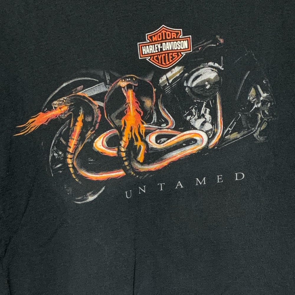 Harley Davidson Untamed Shirt Size Xl - Gem